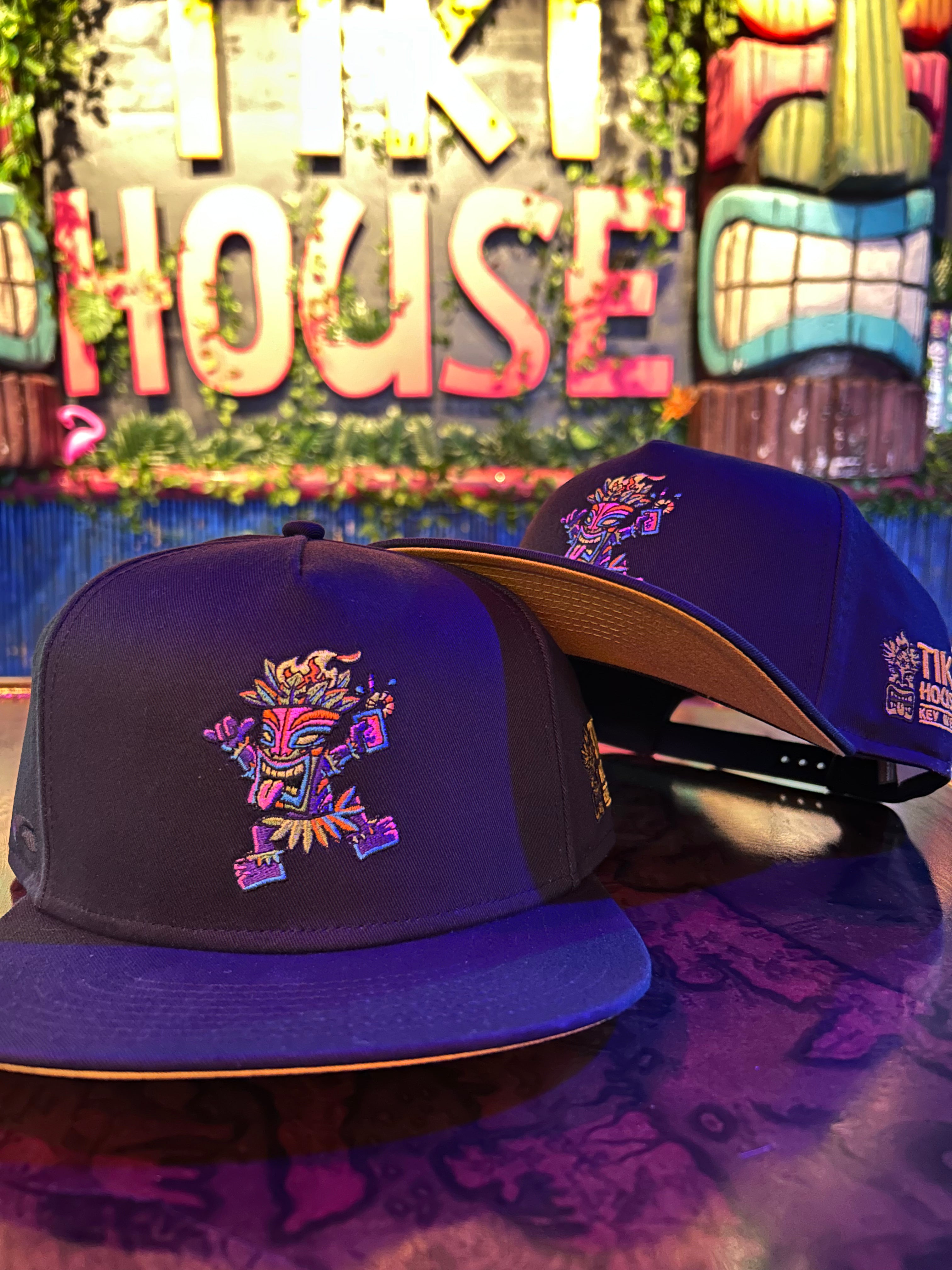 Hat- Tiki God Snap Back – Tiki House Key West